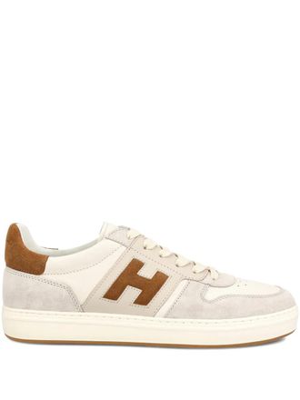 Hogan Letter Sneakers - Nude