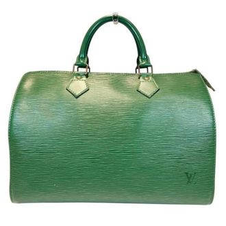 Louis Vuitton Pre-owned Cuir sacs-louis-vuitton - Femme - Pre-owned - Vert - Taille: ONE Size
