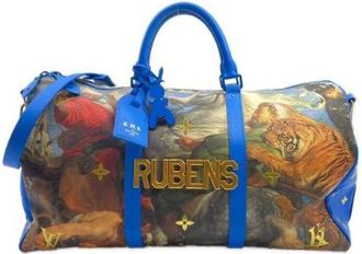 Louis Vuitton unisex, Pre-owned, Multicolore, Taille: ONE Size Sac Week-end Vintage en Toile Pre-owned