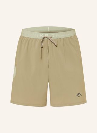 Nike 2-In-1-Laufshorts Trail Brief-Lined grau