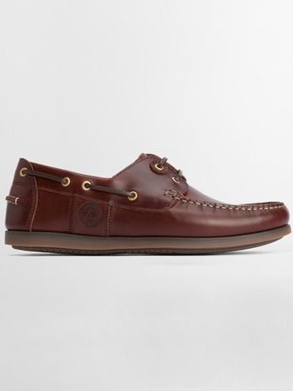 Barbour Wake Loafer Bootsschuhe in Glattleder-Qualit&auml;t in