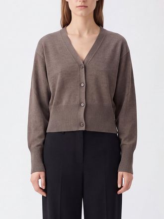 Calvin Klein Cardigan aus Viskosemischung mit V-Ausschnitt und &uuml;berschnittenen Schultern