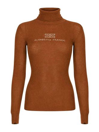 Elisabetta Franchi Rollkragenpullover - Bunt