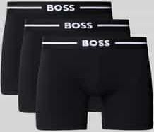 HUGO BOSS Trunks aus Baumwoll-Mix im 3er-Pack