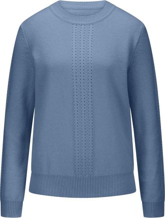 Fadenmeister Berlin Rundhals-Pullover Fadenmeister Berlin blau