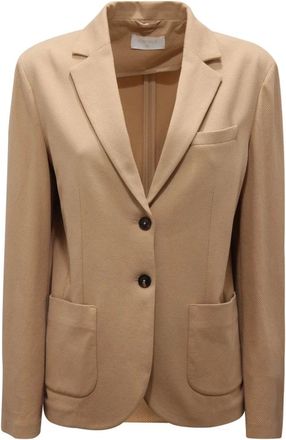 Circolo 1901 Femme, Vestes, Beige, Taille: 44 FR Oxford Slim Fit Jacket