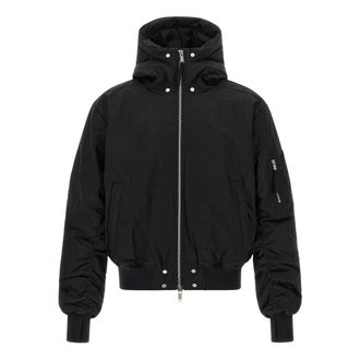 Thom Krom M J 89 Hooded Jacket - Homme - Vestes - Noir - Taille: M