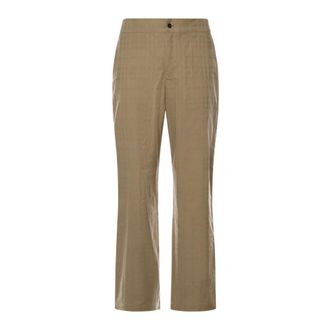 Burberry Wide Hosen - - Trousers - Herren - Beige - L