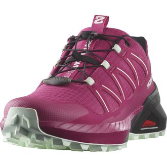 Salomon Speedcross Peak Damen Trail-Laufschuhe, Pr&auml;zise Passform, Gel&auml;ndeg&auml;ngiger Schutz, Aktiver Grip, Vivacious, 40 2/3