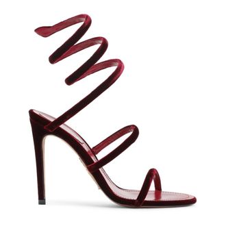 Rene Caovilla Rote Sandalen Heben Stil Bequem - - Shoes - Damen - Rot - 38 EU
