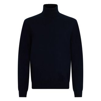 Malo Kaschmir Rollkragenpullover - - Knitwear - Herren - Schwarzk - L