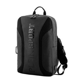 Plein Sport Superheld Schwarzer Rucksack mit Smartphone-Halter - - Sport - Damen - Schwarzk - ONE SIZE