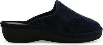 Melluso Pantoufles en tissu bleu pour femmes pd407z 39