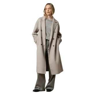 Kocca Femme, Manteaux, Gris, Taille: 38 FR Cappotto Diodato