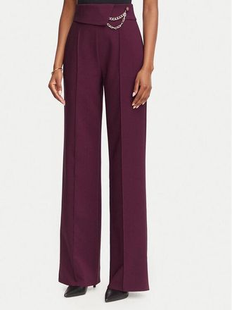Rinascimento Rinascimento Stoffhose CFC0130433003 Dunkelrot Regular Fit