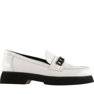 H&ouml;gl Wei&szlig;e Loafers f&uuml;r Frauen - - Shoes - Damen - Wei&szlig; - 40 EU