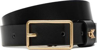 Calvin Klein Damengürtel Calvin Klein Square Buckle Ck Loop 25Mm LV04F7050G Schwarz