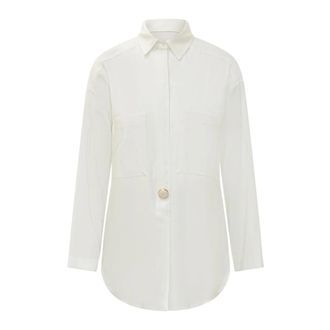 Darkpark Darkpark, Femme, Blouses et Chemises, Blanc, Taille: 40 FR Judy Shirt Jacket
