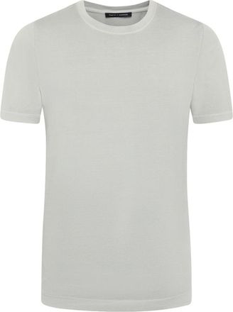 Trusted Handwork Glattes T-Shirt aus Pima Baumwolle in Jersey-Qualit&auml;t in