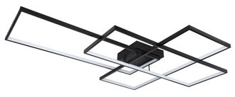 Globo Lighting Deckenleuchte Metall schwarz