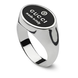 Gucci Chevalier Ring - - Accessories - Damen - Grau - 53 MM