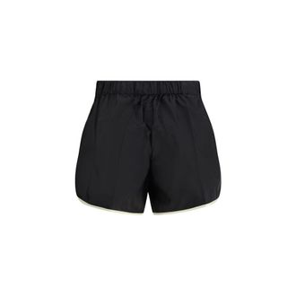 Prada Womens Black Recycled Polyamide Bermuda Shorts