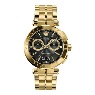 Versace Aion Chronograph Uhr - - Accessories - Herren - Gelb - ONE SIZE