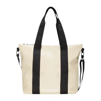 Rains Femme, Sacs, Beige, Taille: ONE Size Tote Bag Mini