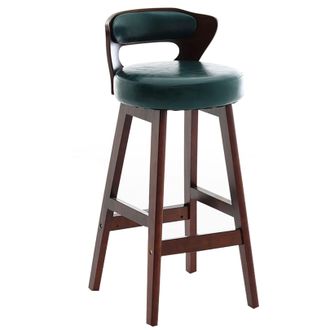Generic Barhocker, Tresenhocker mit PU-Lederbezug, Vintage-Barst&uuml;hle f&uuml;r K&uuml;cheninseln, Pubs, Caf&eacute;s, Esszimmer und mehr