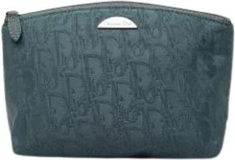 Dior Pre-owned Pouch Bag - Femme - Pre-owned - Bleu - Taille: ONE Size