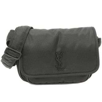 Saint Laurent Pre-owned Stoff schultertasche - - Pre-owned - Damen - Schwarzk - ONE SIZE