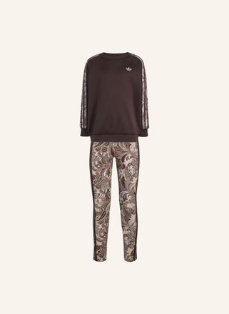 adidas Originals Adidas Originals Adidas X Liberty London Oversized Crew Und Leggings Set braun