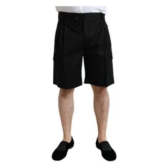 Dolce & Gabbana Homme, Shorts, Noir, Taille: 2XL Shorts d&eacute;contract&eacute;s