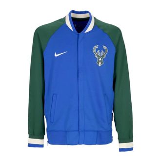 Nike NBA City Edition Leichtgewicht-Jacke - - Sport - Herren - Blau - S