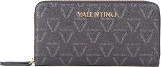 Valentino Lady Re Zip Around Wallet Nero/Multicolor