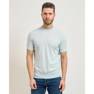 Guess T-shirt Lewis homme en m&eacute;lange soie