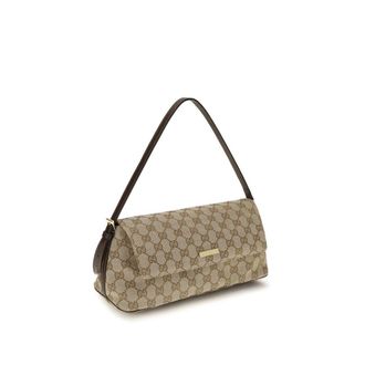 Gucci Womens Brown Polyester Shoulder Bag