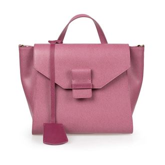 Manila Grace Umh&auml;ngetasche aus Leder - - Bags - Damen - Lila - ONE SIZE