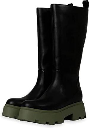 Gioseppo Gioseppo Femme GRALINGEN Chaussure Bateau, Verde, 39 EU