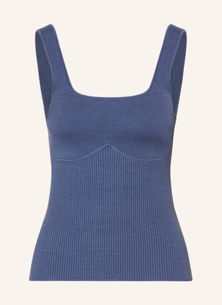 BA&SH Ba&Sh Stricktop Oxmo blau