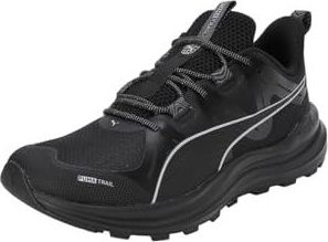 Puma Puma Unisex Adults Reflect Lite Trail Road Running Shoe, Puma Black-Cool Dark Gray-Puma Silver, 44.5 EU