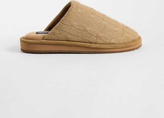 Polo Ralph Lauren Carey Slipper in Beige-Neutral