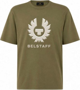 Belstaff T-Shirt London Liquify Graphic Phoenix Retro Tee Regular Cut (1-tlg) Baumwolle aus verantwortungsvollerem Anbau