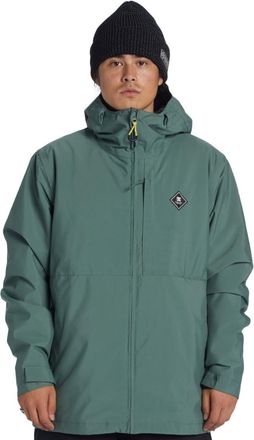 DC Mens Basis Jacket, Dark Forest, XXS