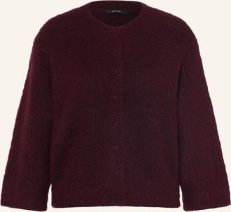 OPUS Strickjacke Disille Mit 3/4-Arm rot