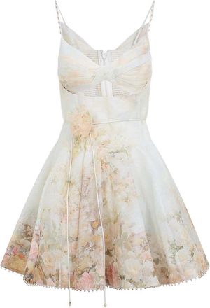 Zimmermann Kurzes Kleid - Weiß