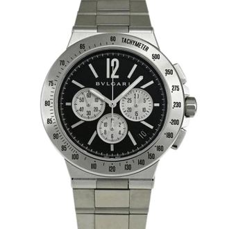 Bulgari Pre-owned Vintage Wristwatch - - Pre-owned - Herren - Schwarzk - ONE SIZE