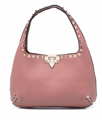 Valentino Garavani Valentino Pink Rockstud Shoulder Bag