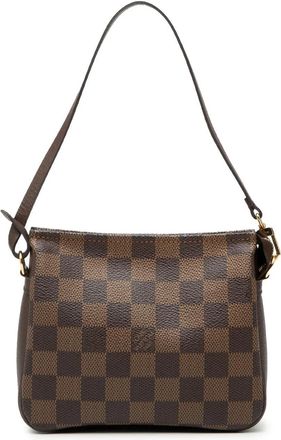 Louis Vuitton Crossbody Bags - Damier Ebene Trousse Pochette - Gr. unisize - in Braun - f&uuml;r Damen