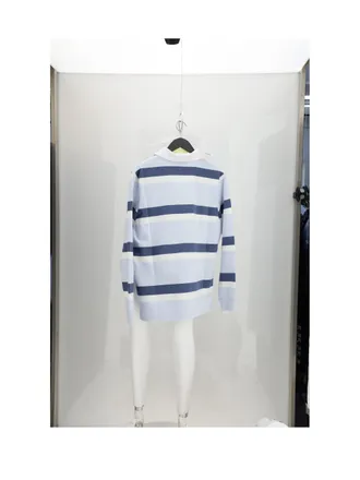 Dior Mens Polo Shirt Rugby Blue Polyester T-shirts And Polos